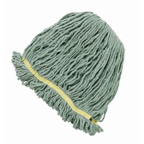 Hubert® 16 Oz Blue 4 Ply Blend Premium Mop Head With 5 Headband