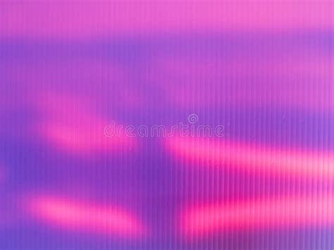 Reflection On Plastic Sheet For Abstract Minimalist Background Stock