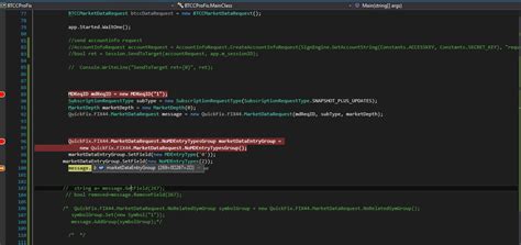 Fix Protocol Quickfixn Marketdatarequest Duplicate Tag 267 Issue C