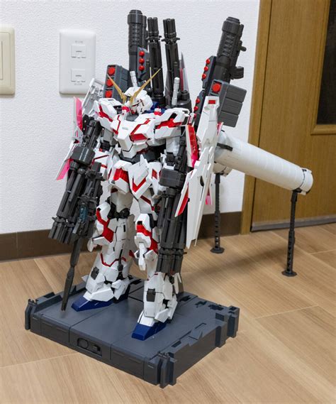 Yahooオークション バンダイ Pg ガンダムuc Rx 0 ユニコーン Ledユ