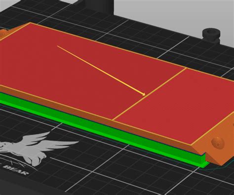 The Displacement Of The Model Layers Due To The Thickness Of The First Layer In When Slicing