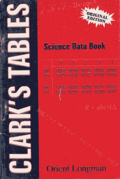 Clarks Logarithm Table Free Download Ludateen