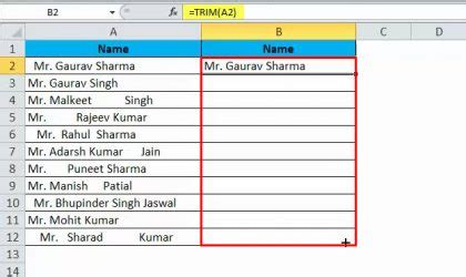 TRIM In Excel Formula Examples How To Use Excel TRIM Function