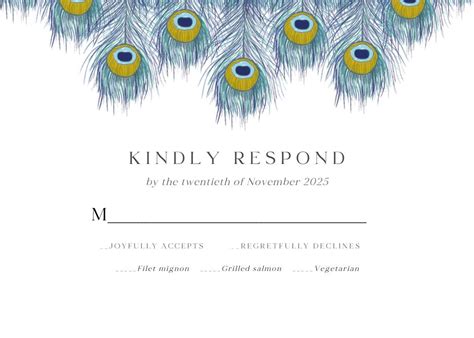 Peacock Feather Template Printable Card Invitation Peacock Feathers