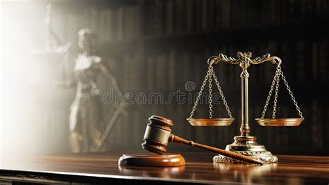 Libra Scales Of Justice Law Legal System Crime Concept Stock