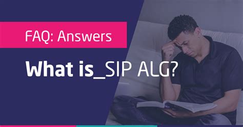 What Is Sip Alg