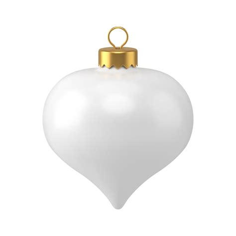 Jouet Réaliste En Forme De Goutte Darbre De Noël En Verre Blanc Avec