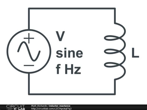 Inductor Reactance CircuitLab