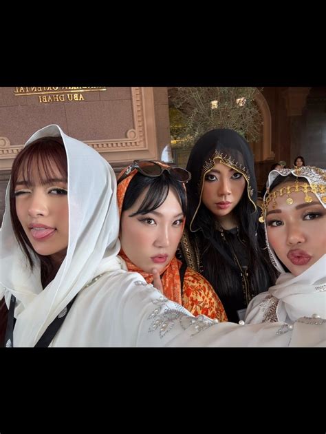 250704 An Yujin Sns Updates With Lee Young Ji Mimi N Lee Eunji