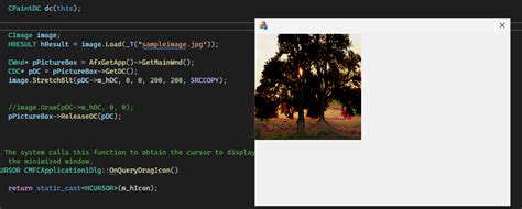 C How To Modify The Size Of An Image Via The Stretchblt Function Stack Overflow