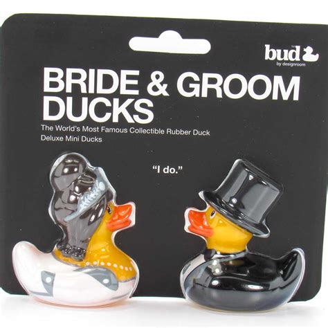 Bride And Groom Duck Mini Set Wedding Rubber Duck
