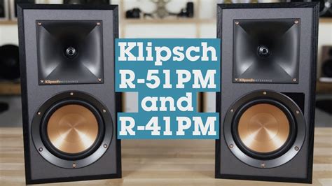 Klipsch Reference R-51PM and R-41PM powered speakers | Crutchfield ...