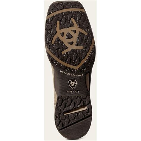 Ariat Womens Anthem Deco Comp Toe Western Work Boot Brown 10029498