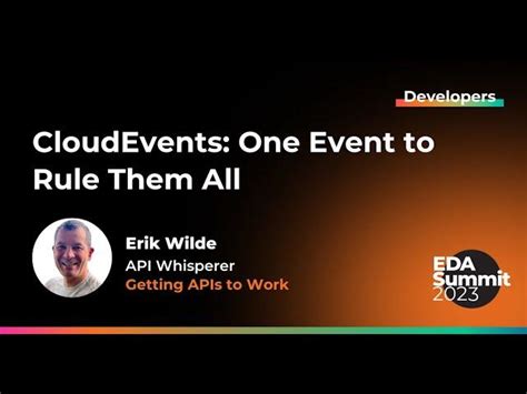 Cloudevents One Event To Rule Them All Stefano Fago