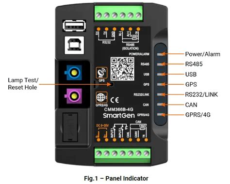 Smartgen Cmm366b 4g Cloud Monitoring Communication Module User Manual