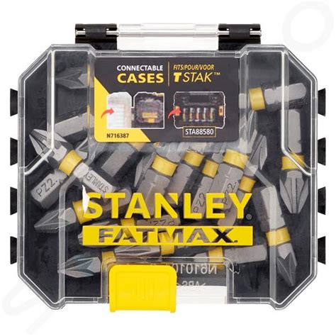 Stanley Zubehör 20 Teiliges Pz2 Bit Set Sta88568 Xj Sanitino De