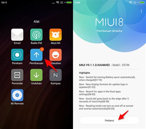 Update Global Stable Redmi X Aka Santoni Latest V Tanpa Pc