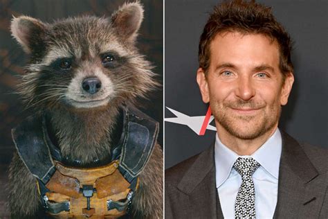 Rocket Raccoon Bradley Cooper