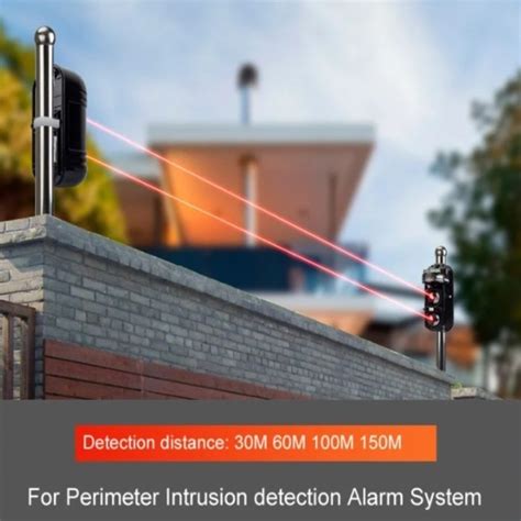 Jual Jual Sensor Infrared Ir Active Dual Beam Fence Perimeter Pagar Infra Merah Shopee Indonesia