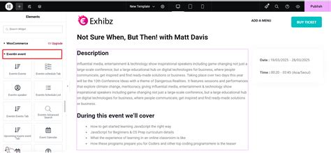 How To Create Custom Event Landing Pages In Eventin Pro