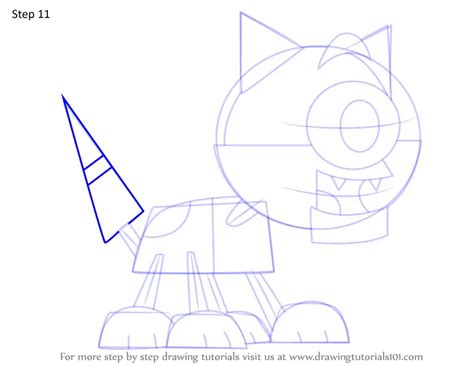How To Draw Mixie Cat From Mixels Mixels Step By Step