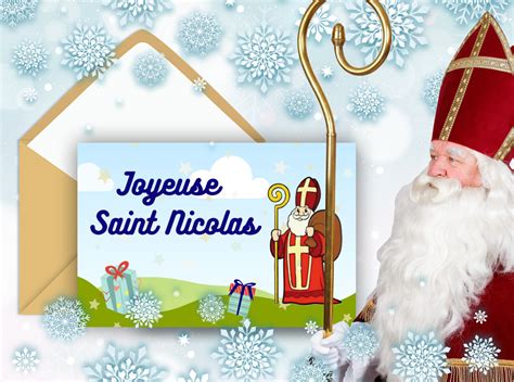 Carte saint Nicolas à envoyer gratuitement Carte à programmer