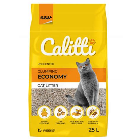 Calitti Economy Podstielka Pre Mačky 25l Farmamix Calitti Economy Podstielka Pre Mačky 25l Farmamix