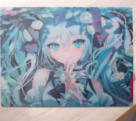 送料込み Skypad ガラスパッド 初音ミク Hatsune Miku メルカリ