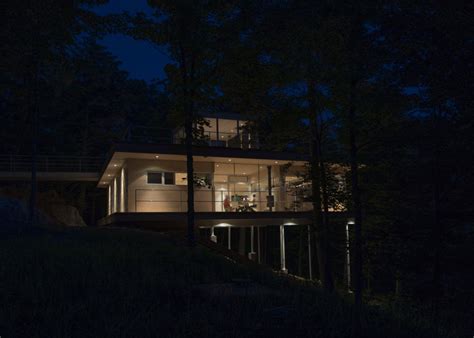 Atelier Pierre Thibaults Le Grand Plateau Is Raised Above A Forest