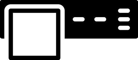 Solid Icon For Stacked Headers 24087420 Vector Art At Vecteezy