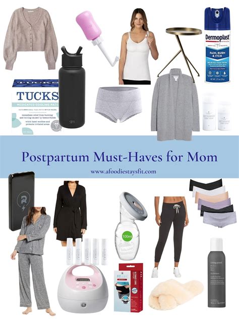 Postpartum Must Haves The Ultimate Recovery Kit For Mom Artofit