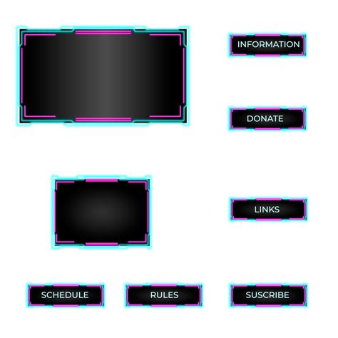Twitch Overlay Gamer And Streamer 17374635 Png