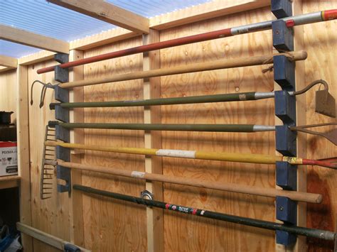Garden Tool Rack 4 Steps With Pictures Instructables