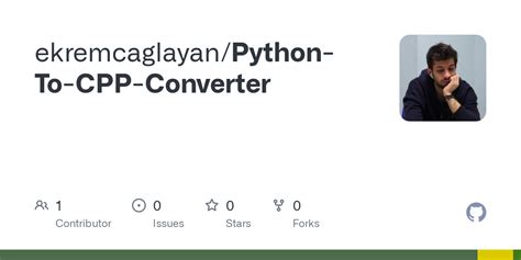 Github Ekremcaglayan Python To Cpp Converter