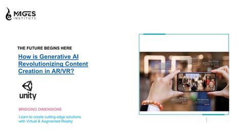 How Is Generative Ai Revolutionizing Content Creation In Ar Vr Ppt