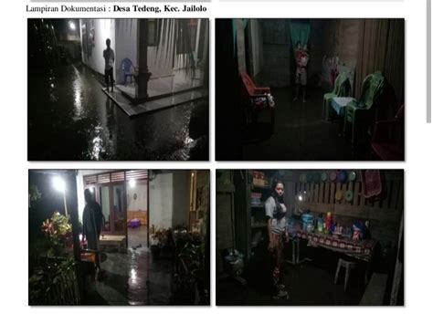 Akibat Hujan Dengan Intensitas Tinggi Rumah Warga Enam Desa Di Halbar