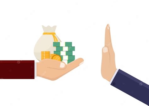 부패 디자인 벡터 일러스트 레이 션을 중지 프리미엄 벡터