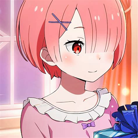 Re Zero Ram Anime Anime Icons Icons Rem Anime Icon Cute