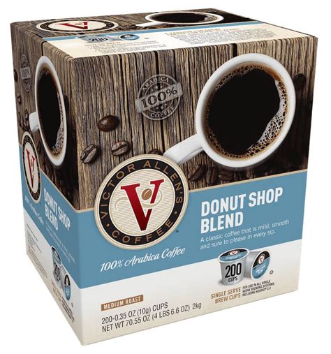 Donut Shop Blend Medium Roast Single Serve Coffee Pods For Keurig K