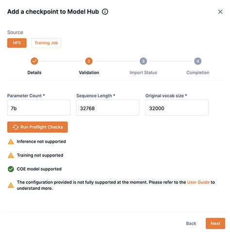 Add Checkpoints To The Model Hub SambaNova Documentation