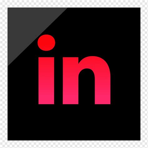 Linkedin logotipo medios de comunicación social icono cuadrado