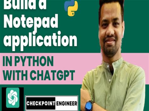 Build A Notepad Application In Python With ChatGPT Check Point Engineer