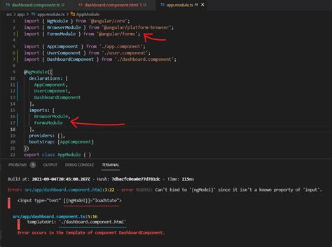 Another Fix For Error Ng8002 Angular