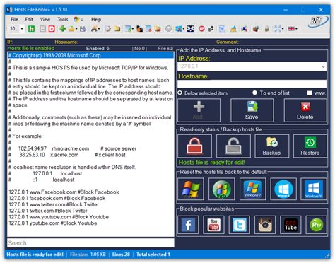 5 Free Tools To Block Websites By Using Hosts File
