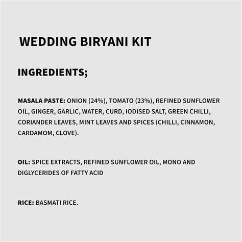 Wedding Bhai Biryani Paste Pack Of 1 Preservative Free Cookd Ventures