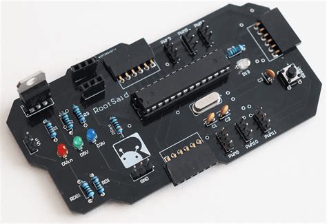 How To Make An Arduino Board In Your Home Diy Arduino Uno Rootsaid