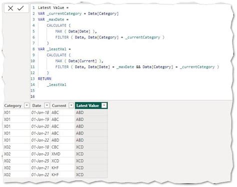 Solved Adding Calculated Column With The Latest Item Microsoft
