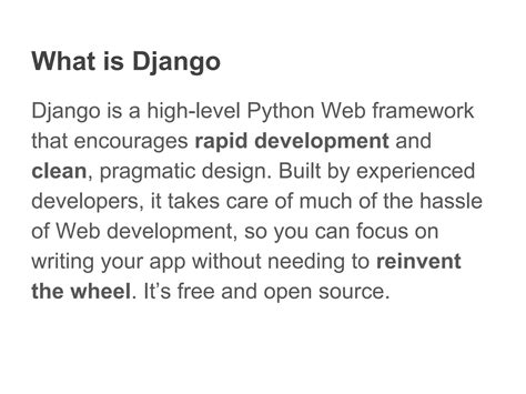 Treinamento Django Ppt