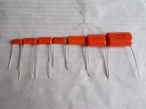 Orange Drop® Capacitor Polypropylene Film Foil Cde 716p 400v East West Guitars