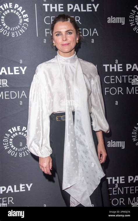 New York New York April 12 Keri Russell Attends The Americans Fx